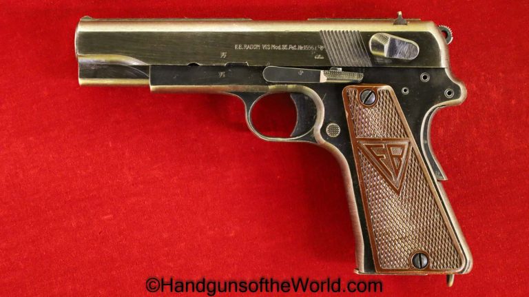 Radom P-35 Type III, VIS, 9mm, Nazi Issue with Brown Grips - Handguns ...