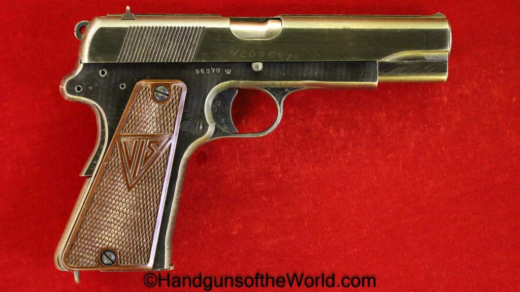 Radom P-35 Type III, VIS, 9mm, Nazi Issue with Brown Grips - Handguns ...