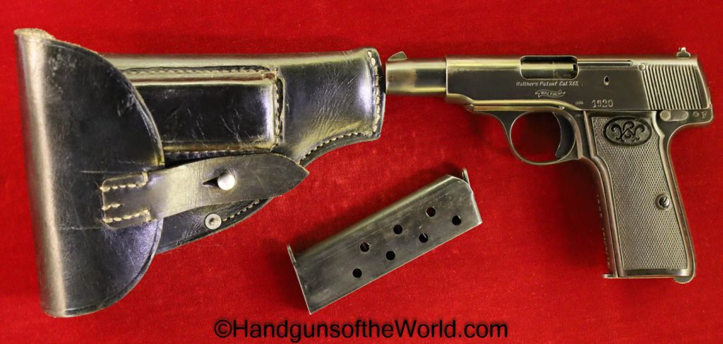 Walther Model 4, 7.65mm, Police Marked-Full Rig - Handguns of the World