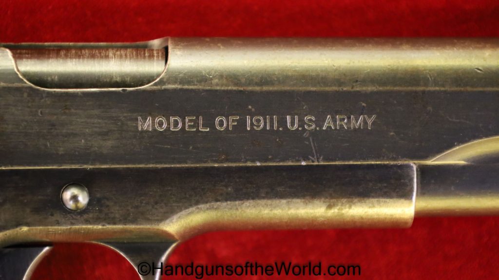 Colt 1911, .45acp, US Army Issue, 1918 Production - Handguns of the World