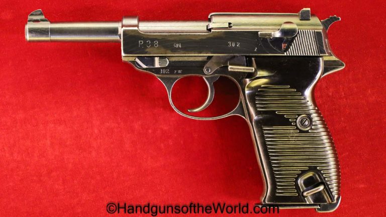Walther P-38, CYQ, 9mm, Nazi WWII Issue - Handguns of the World
