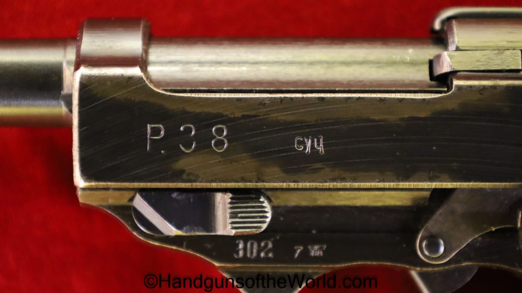 Walther P-38, CYQ, 9mm, Nazi WWII Issue - Handguns of the World