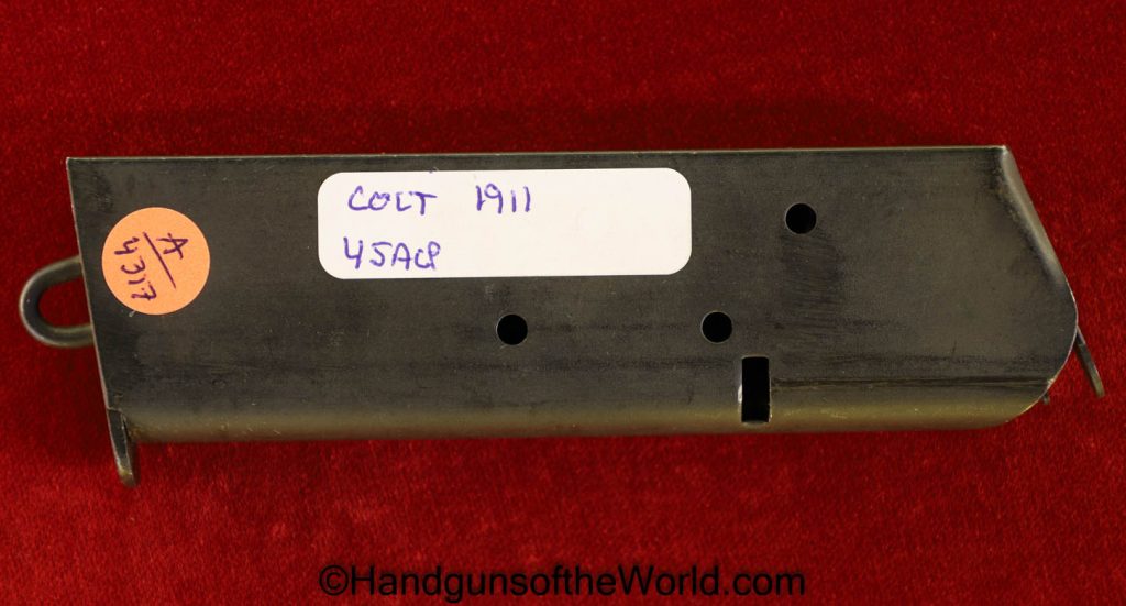 Colt 1911, .45acp Magazine-Clip - Handguns of the World