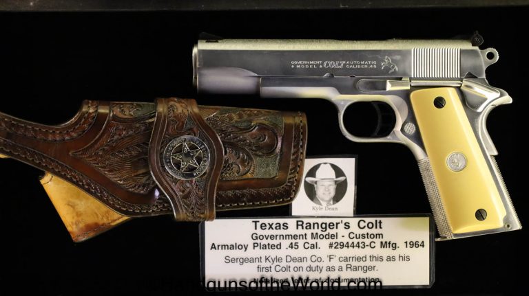 Colt Government Model, .45 acp, Texas Ranger Provenance - Handguns of ...