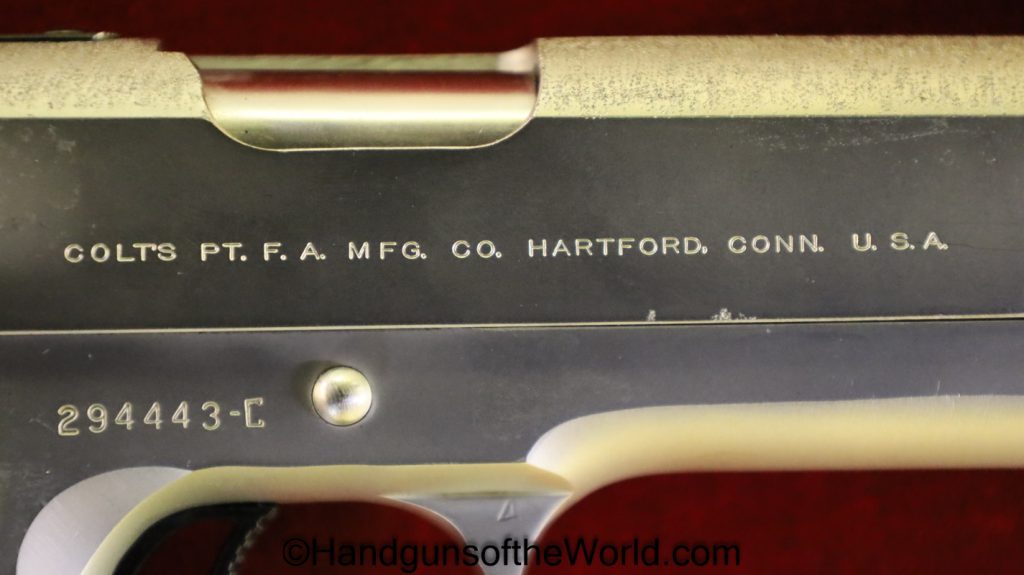 Colt Government Model, .45 acp, Texas Ranger Provenance - Handguns of ...