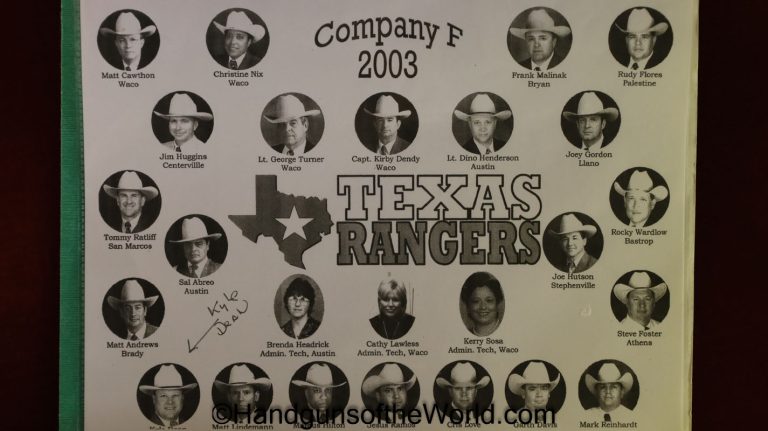 Colt Government Model, .45 acp, Texas Ranger Provenance - Handguns of ...