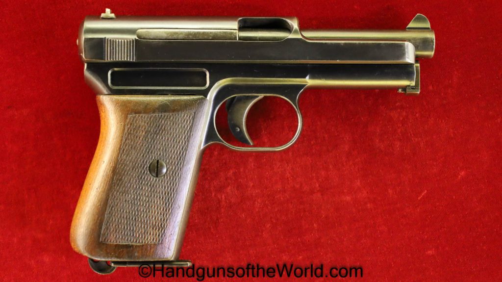 Mauser 1914, 7.65mm, German WWI Proofed, Full Rig - Handguns of the World