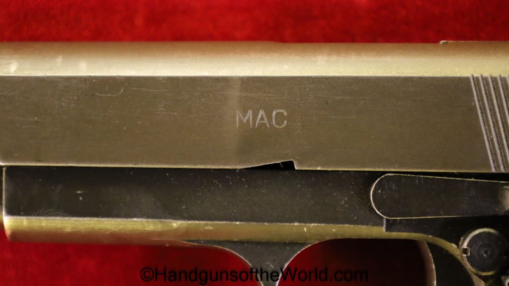 French MAC 1950, 9mm - Handguns of the World