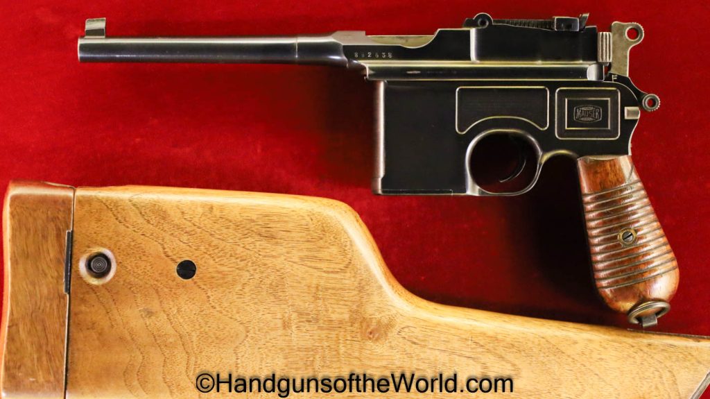 Mauser 1930 Commercial Broomhandle, 7.63mm, Early Model with Proper ...