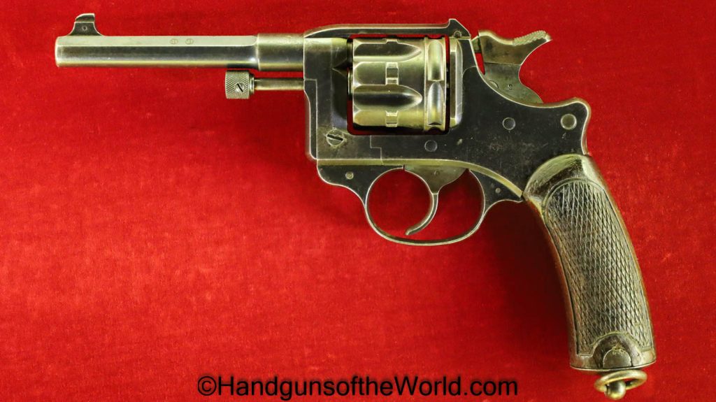 French 1892 Revolver, 8mm, Naval Issue, Dated 1903 - Handguns of the World