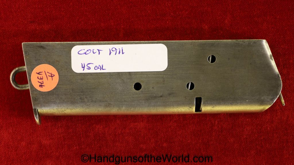 Colt 1911, .45acp, Lanyard Loop Magazine-Clip - Handguns of the World