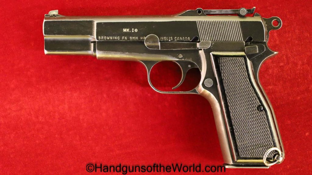 Inglis MKI* High Power, 9mm with Original Stock-Outstanding - Handguns ...