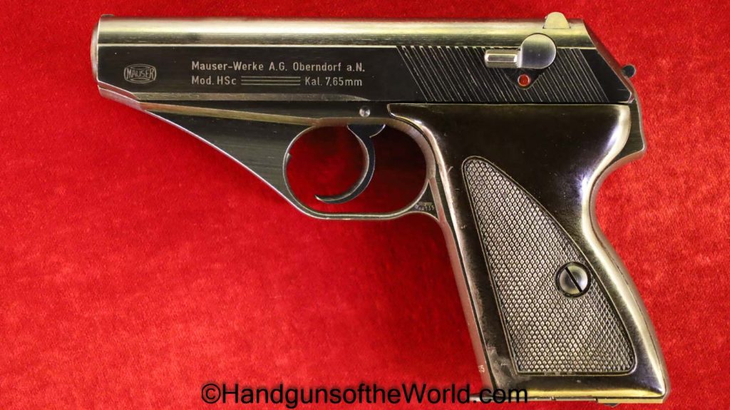 Mauser HSc, 7.65mm, Late War German WWII Issue with Black Grips ...