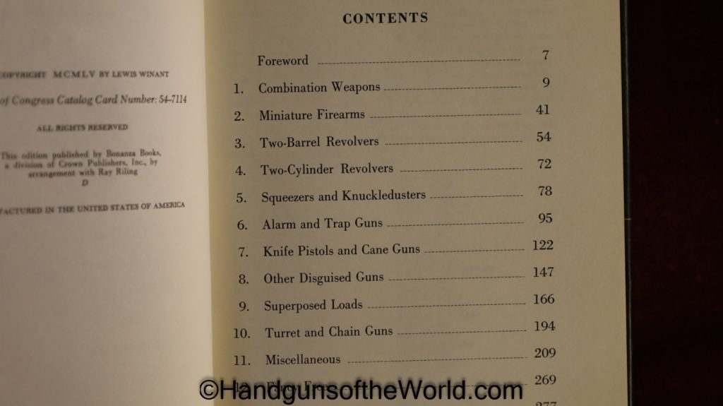 Firearms Curiosa Book - Handguns of the World