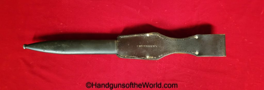 German 98K Bayonet, S/244-36, Matching Scabbard with Frog - Handguns of ...