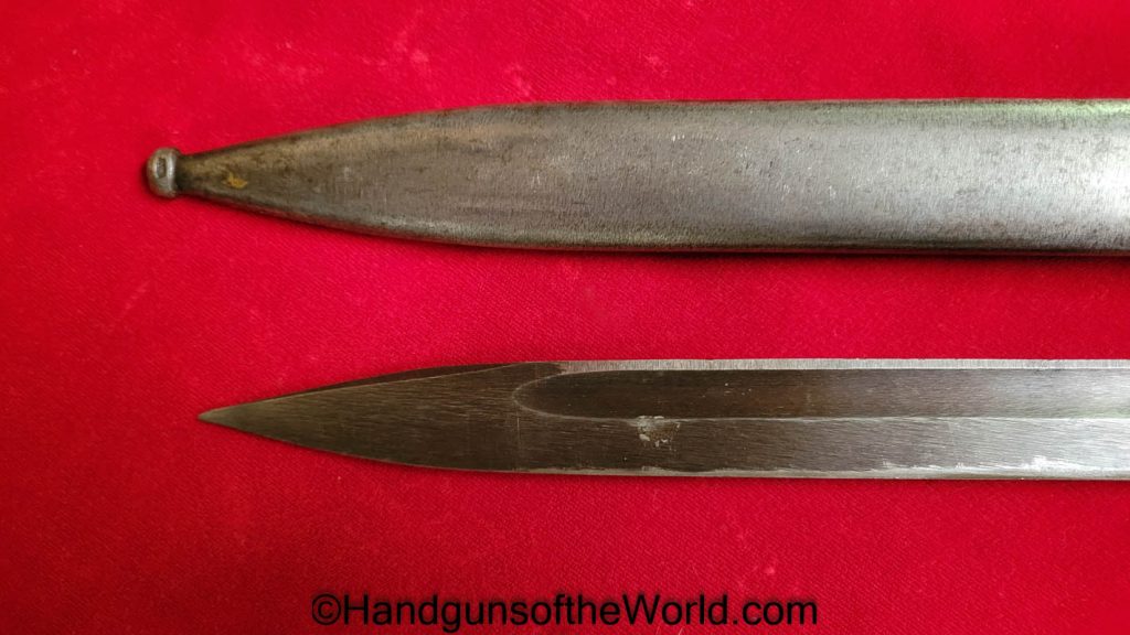 Mauser 98K Bayonet -CRS 44, 2 Digit Serial Number - Handguns of the World