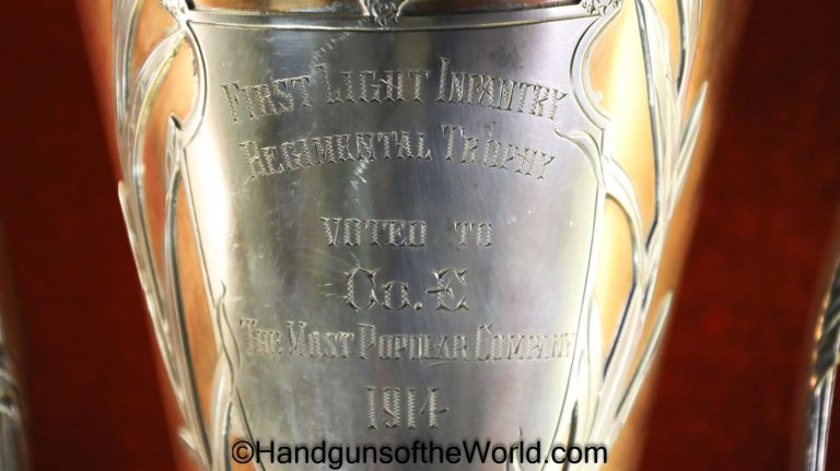 Most Popular Infantry Company Award Trophy - Handguns of the World