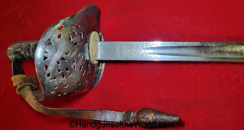 Wilkinson Regulation Infantry Sword-Royal Irish Fusiliers Provenance ...