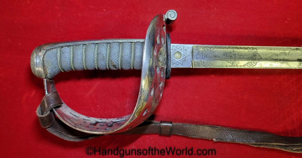 British Dragoon Guard Sword with Provenance - Handguns of the World