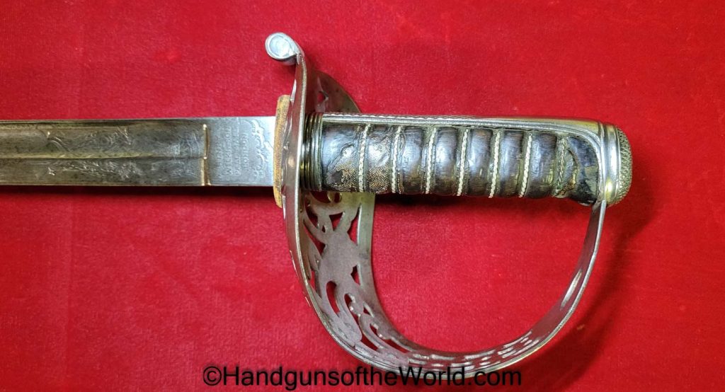 Wilkinson Heavy Calvary Sword with General Henderson Provenance ...