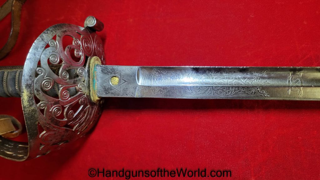 Wilkinson Calvary Sword, Boer War KIA Provenance - Handguns of the World