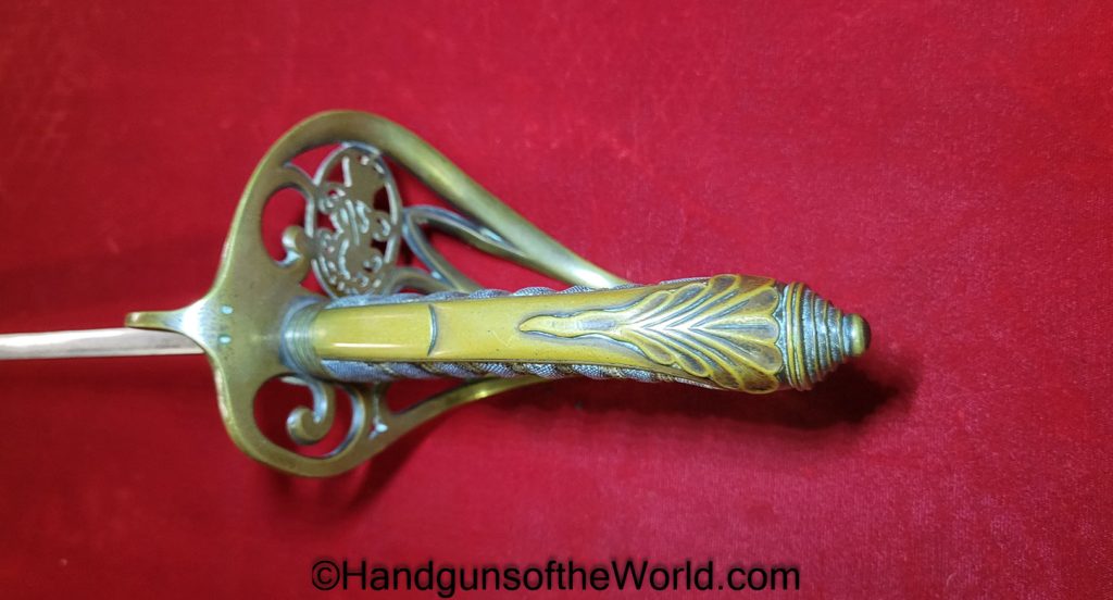 Wilkinson Regulation Rifle Sword Owned by FG Doyle - Handguns of the World