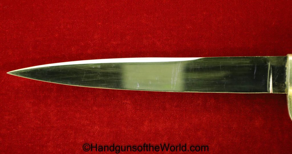 Italian Model 1932 MVSN Dagger with Dress Scabbard - Handguns of the World