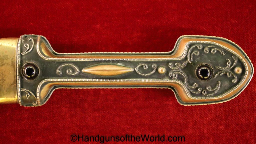 Mid Eastern Dagger, Nicely Embellished - Handguns of the World