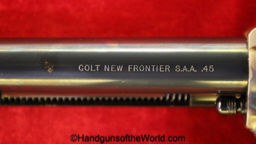 Colt New Frontier SAA, .45 Colt, in Rare Early Box - Handguns of the World