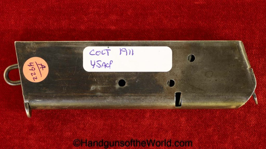 Colt 1911, .45acp, Lanyard Loop Magazine Clip - Handguns of the World