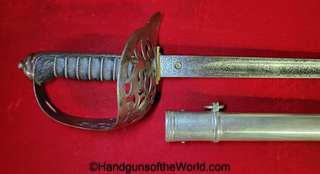 Wilkinson 1895 Infantry Sword with WWI Provenance - Handguns of the World