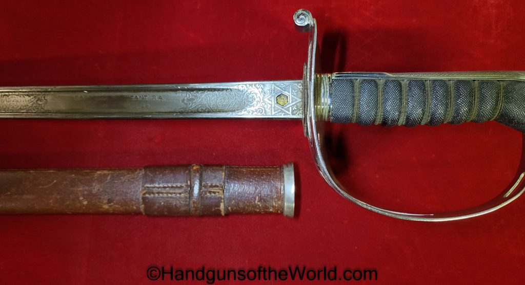Wilkinson Infantry Sword with Major General Richardson Provenance ...