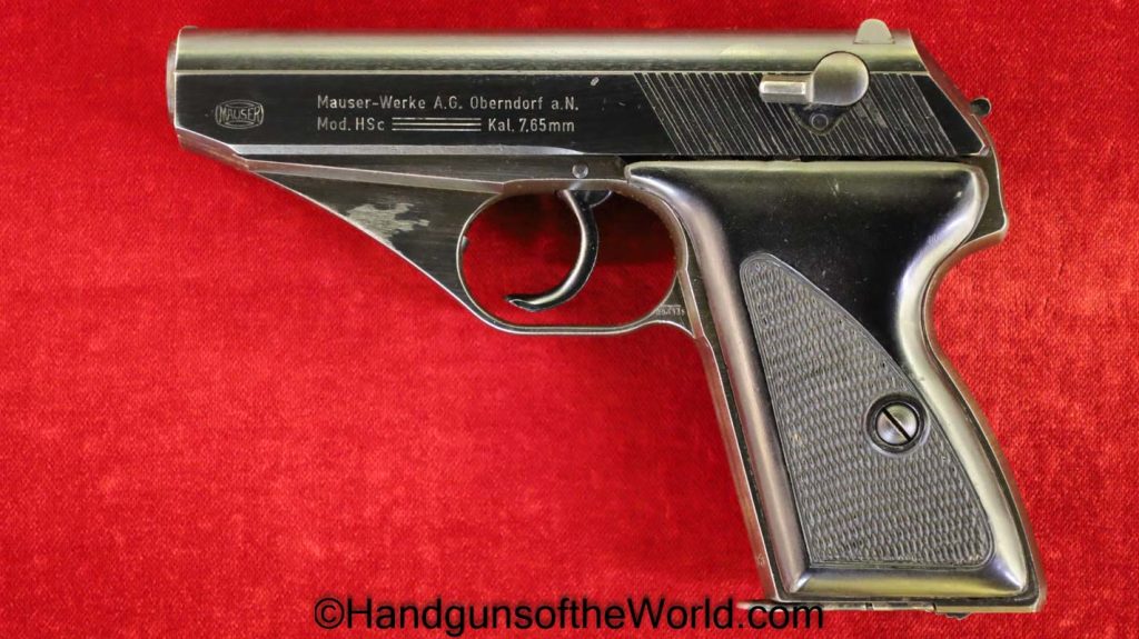 Mauser HSc, 7.65mm, Very Late War German Issue - Handguns of the World