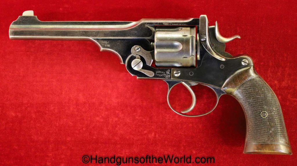 Webley WG Army Model, .455/.476 caliber, Inscribed with Provenance ...