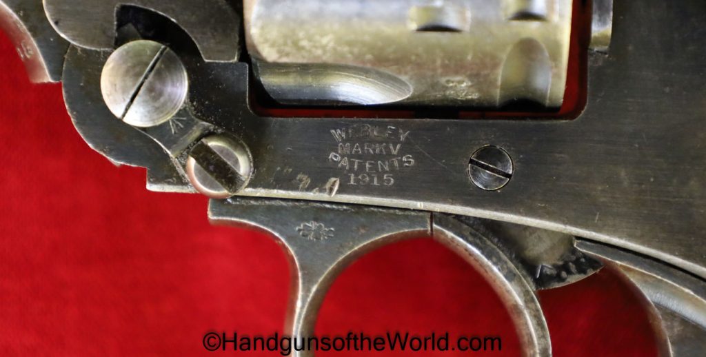 Webley Mark V, .45acp Service Revolver, Inscribed with Provenance ...