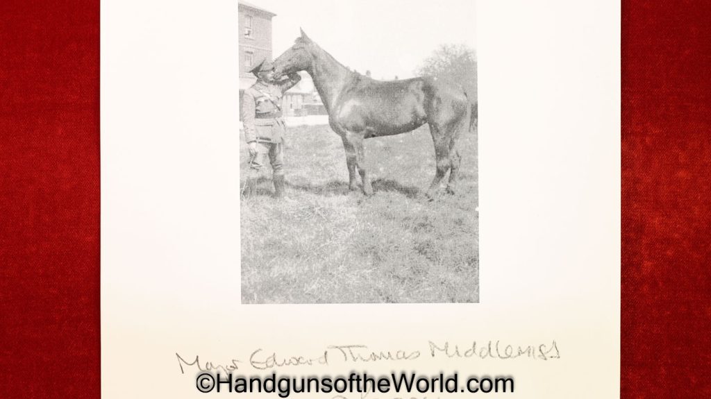 Webley Mark V, .45acp Service Revolver, Inscribed with Provenance ...