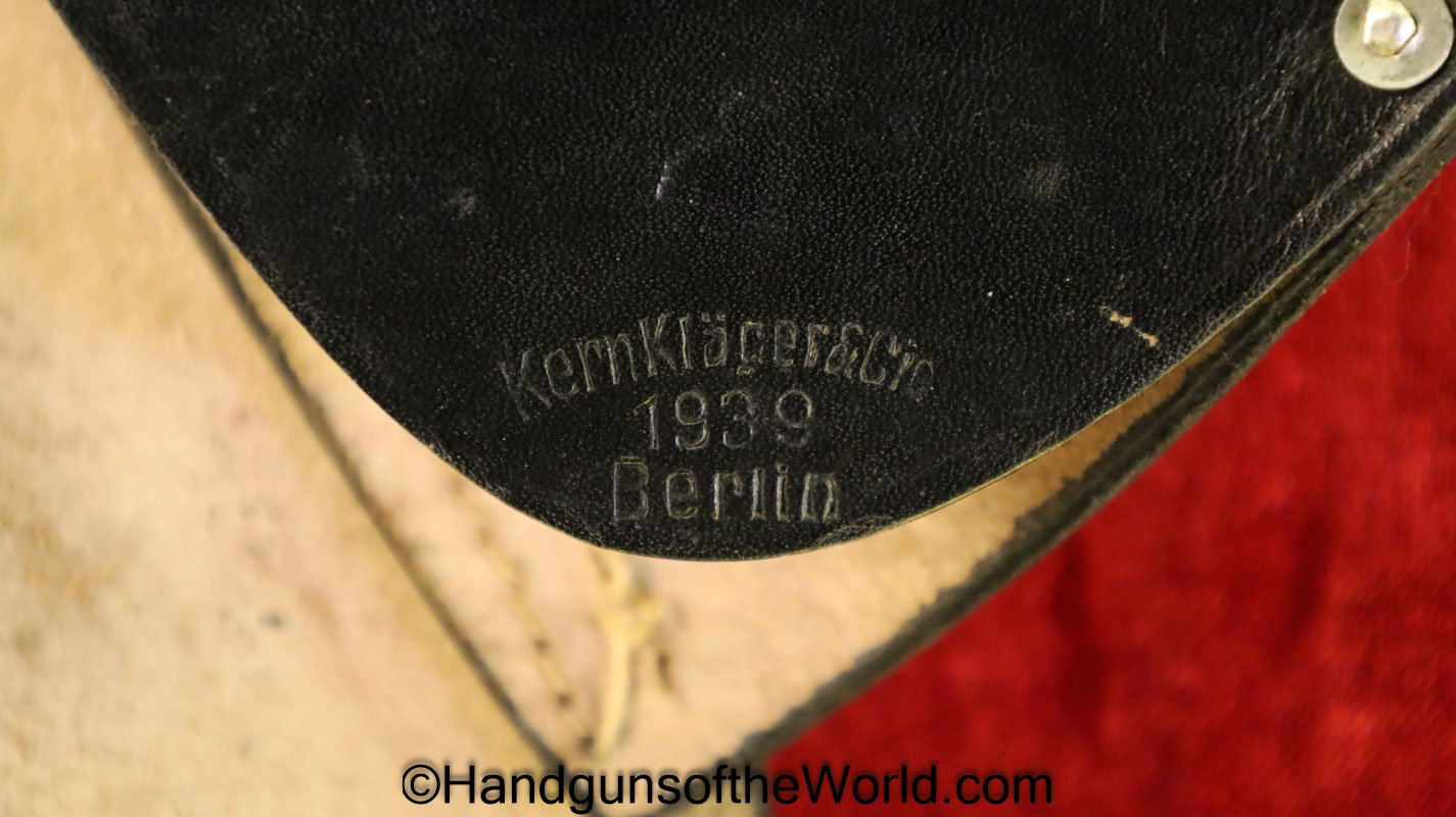 Sauer 1930 Behorden Holster, Dated 1939 - Handguns of the World