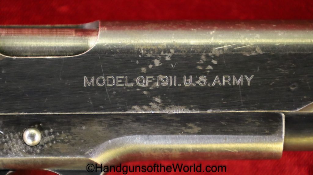 Colt 1911, .45acp, US Army Issue, Built in 1918 - Handguns of the World