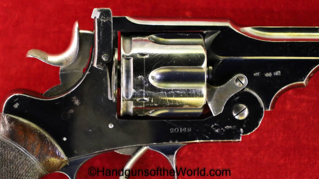 Webley WG Target Model, .450/.455 caliber with English Oak Case and ...