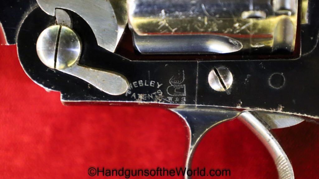 Webley WG Target Model, .450/.455 caliber with English Oak Case and ...