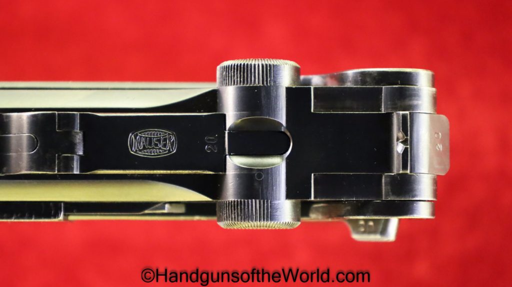 Luger P.08-1940 Mauser Banner, 9mm, Dutch Navy Seized by the Germans ...