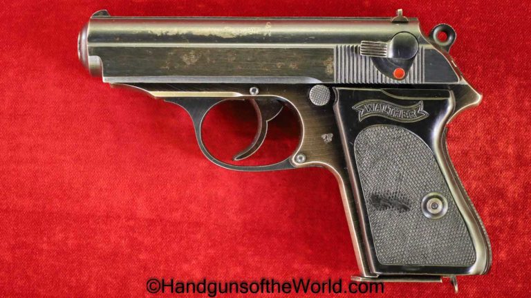 Walther PPk, 7.65mm, Late War Eagle F Police Issue - Handguns of the World