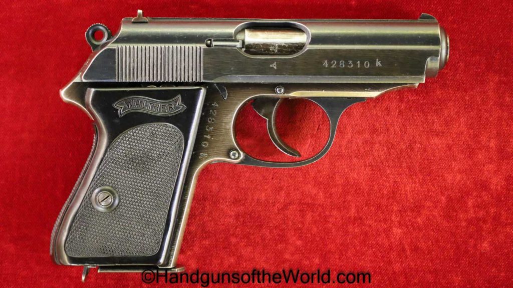 Walther PPk, 7.65mm, Late War Eagle F Police Issue - Handguns of the World