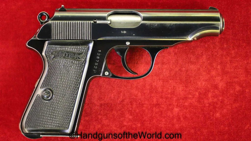 Walther PP, .380 caliber, Built in 1938 - Handguns of the World