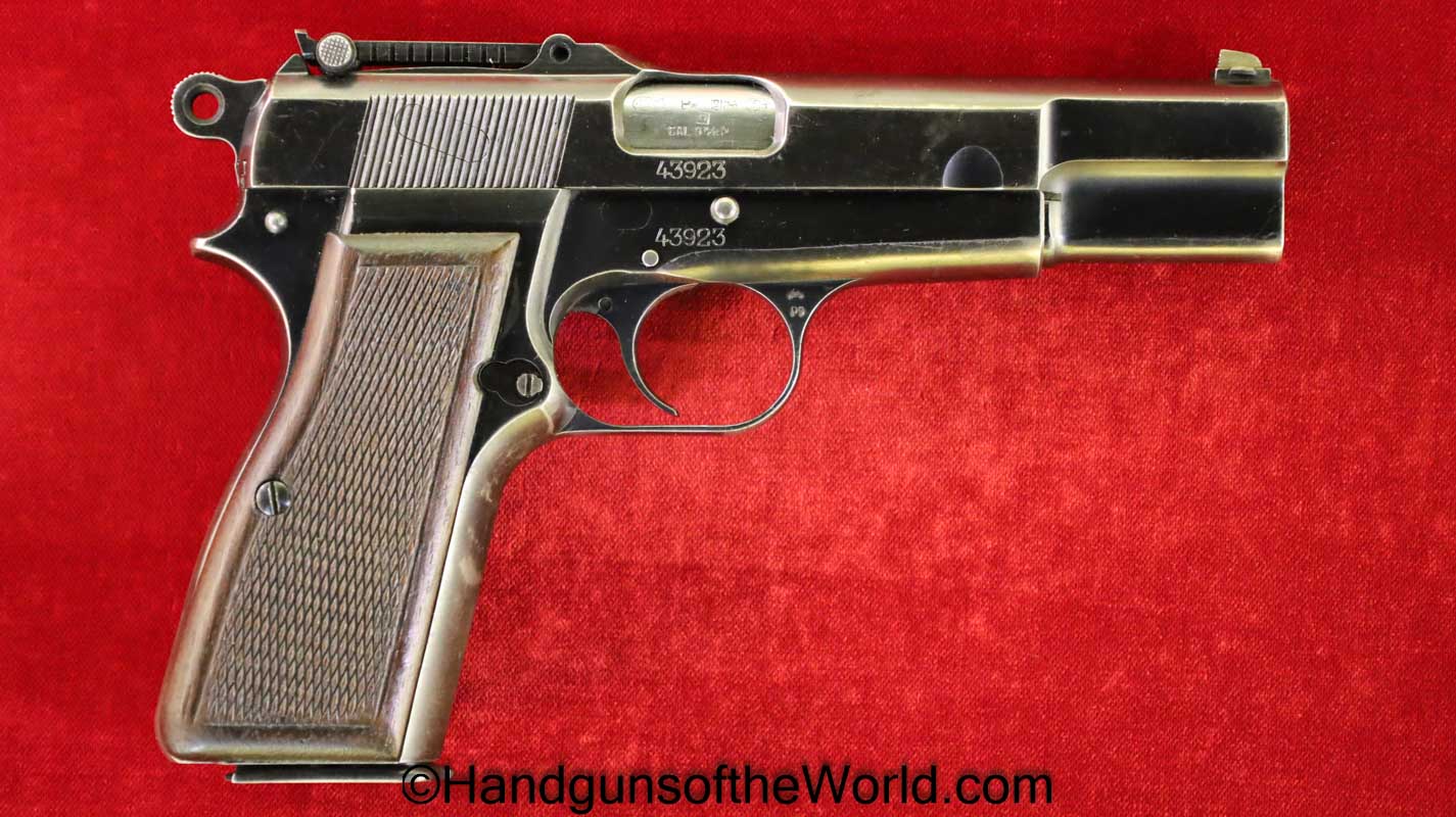 FN Browning High Power, 9mm, Pre-War Military with German Proofs ...