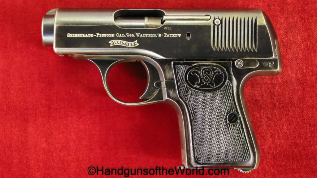 Walther Model 3, 7.65mm - Handguns of the World