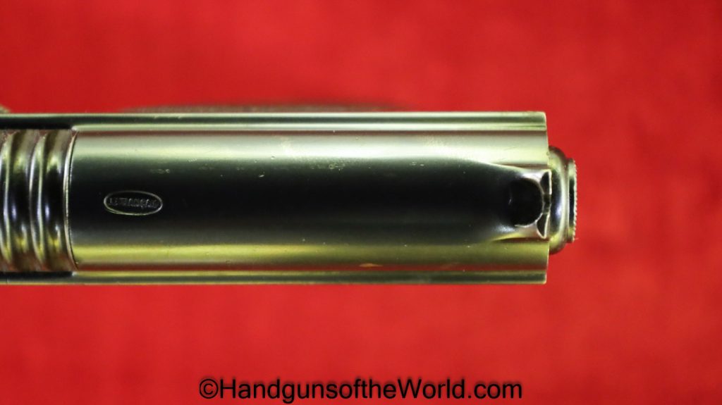 Manufacture Francais 1928 Armee, 9mm, Finned Barrel with a Matching Magazine - Handguns of the World