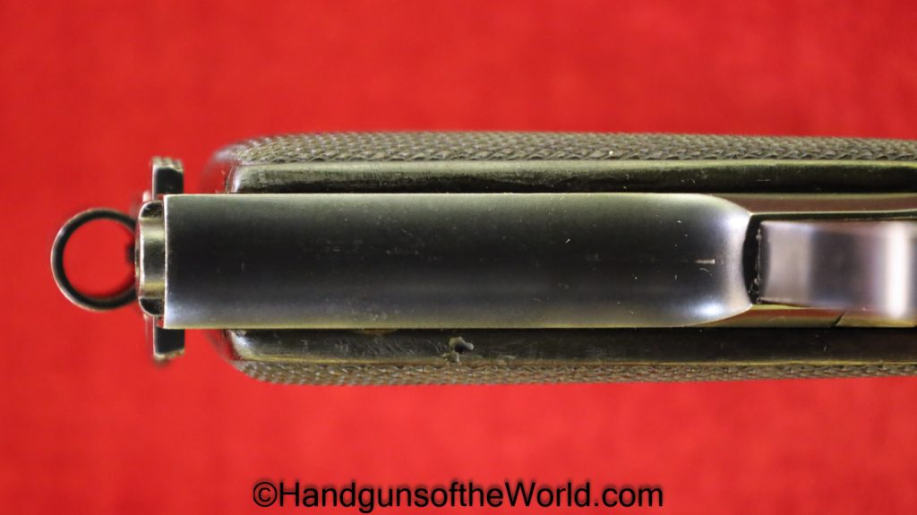 Manufacture Francais 1928 Armee, 9mm, Finned Barrel with a Matching Magazine - Handguns of the World