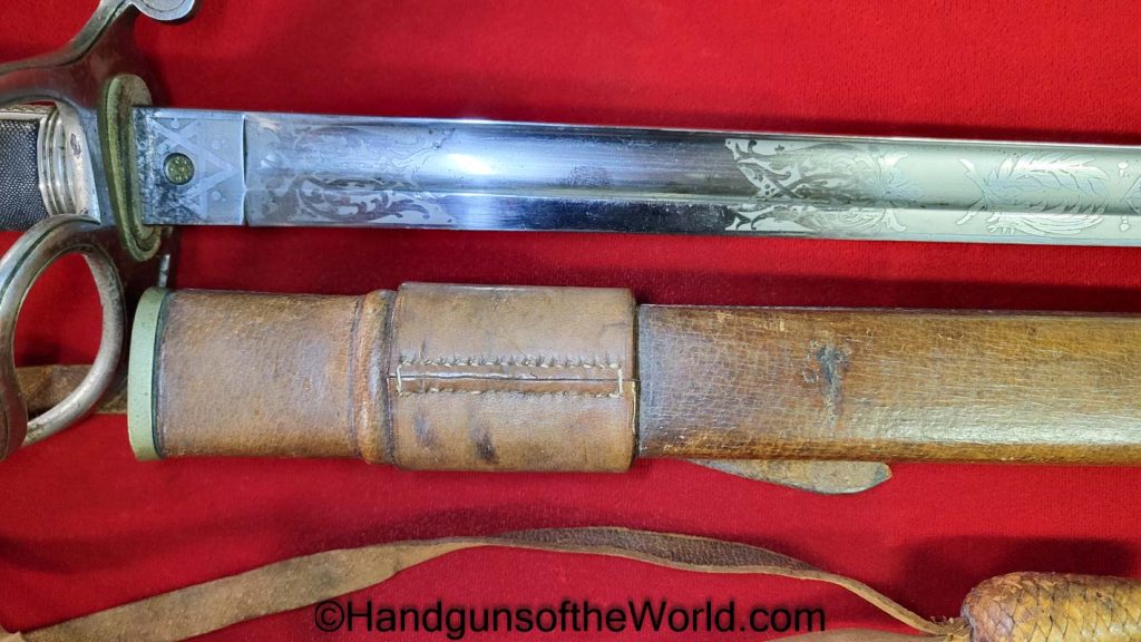 British Calvary Sword with Provenance - Handguns of the World