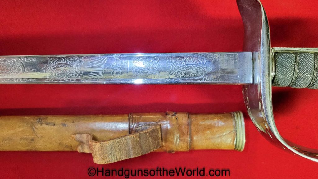 British Royal Engineers Sword with Provenance - Handguns of the World